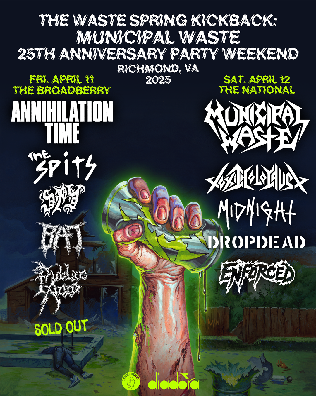 The WASTE Spring Kickback: 25th Anniversary Party Weekend | Richmond's ...
